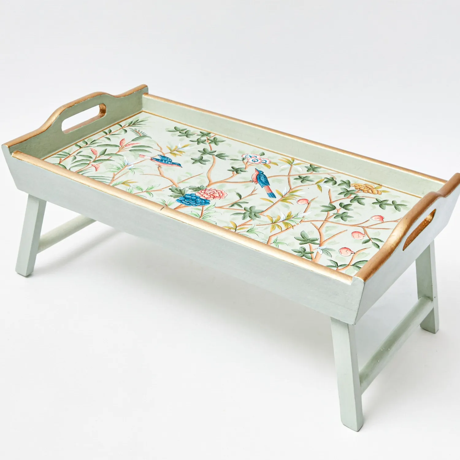 Mrs. Alice Chinoiserie Folding Tray
