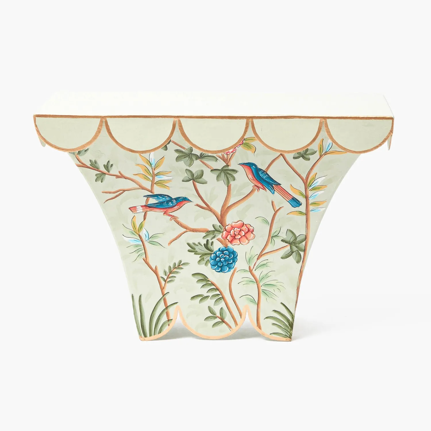 Mrs. Alice Chinoiserie Tole Wall Sconce