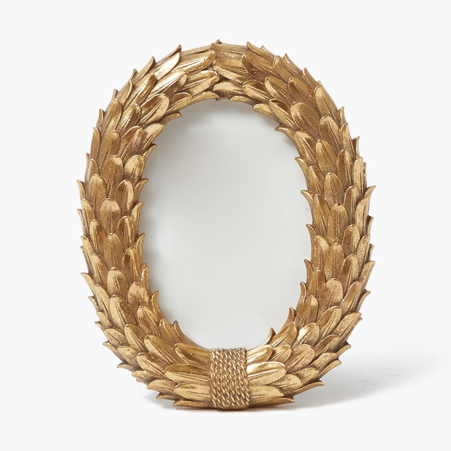Mrs. Alice Odette Oval Gold Photo Frame - 4"x6"